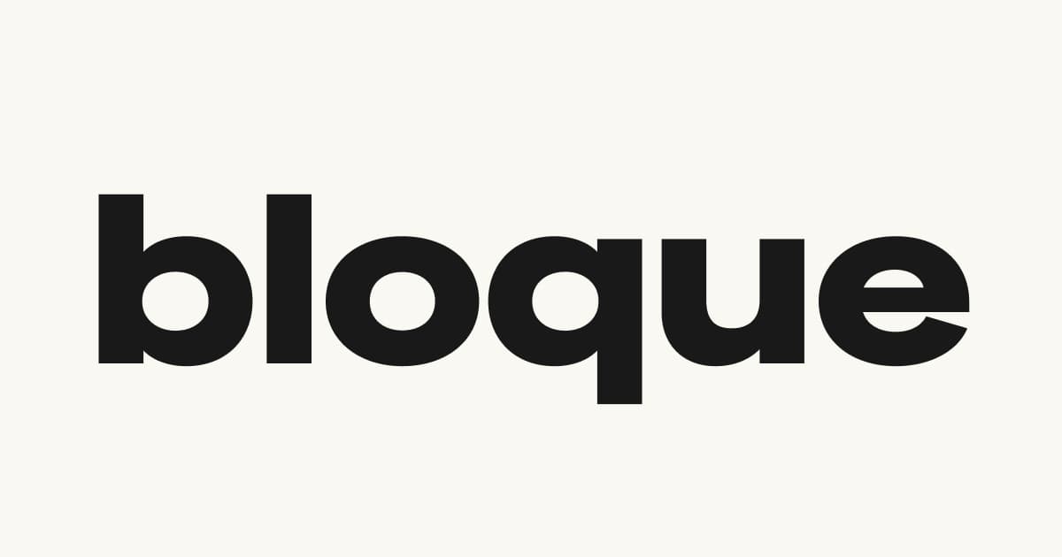 Bloque - Architecture, design, creative concepts